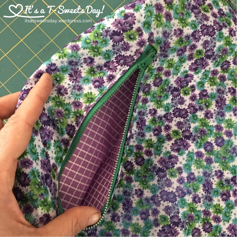 How to Add a Zipper to Lining – It's a T-Sweets day!