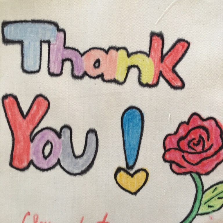 Scrap-Happy Thank You Quilt and Quarter Square Triangle Tutorial – It's ...