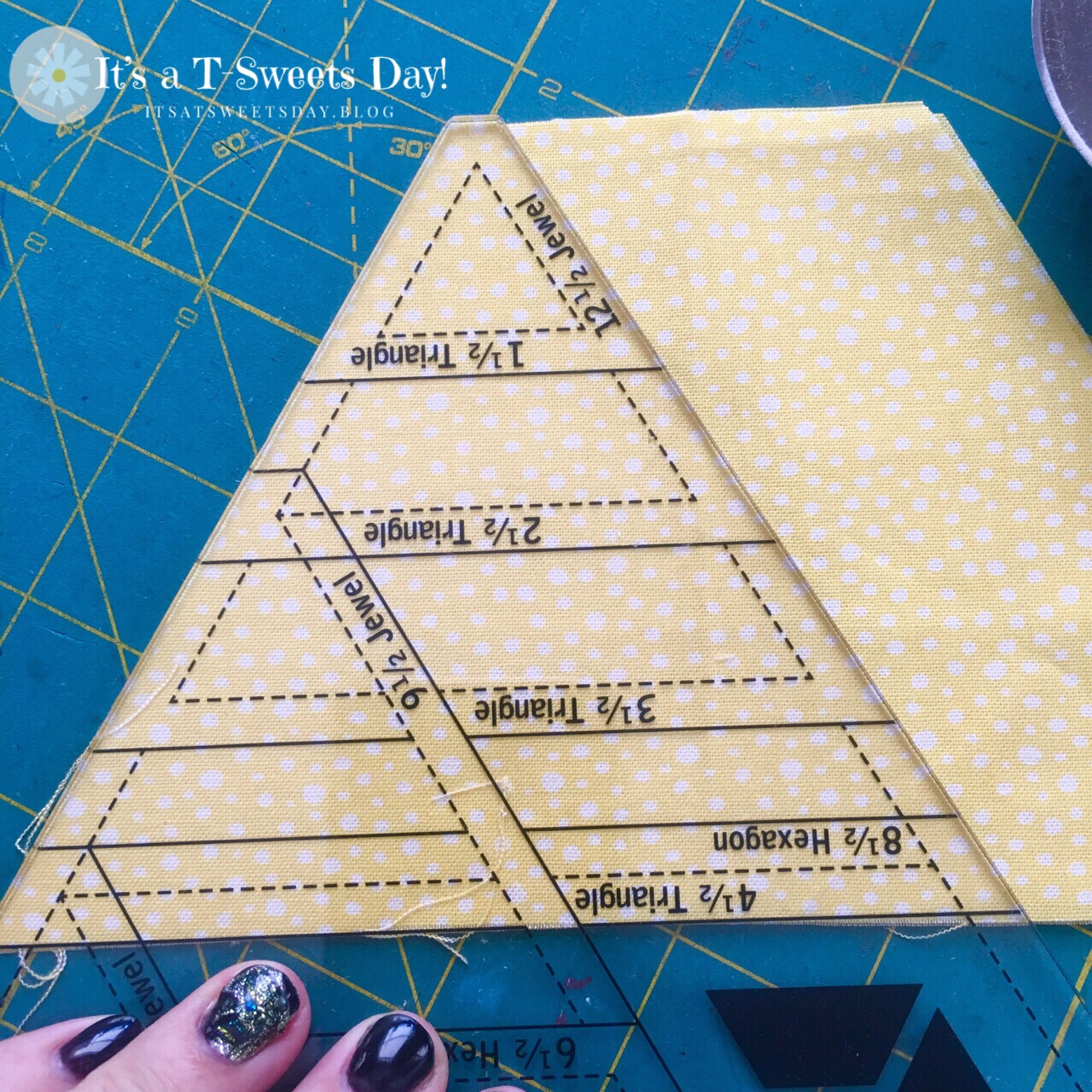 Neatly Stacked Piles of Triangle Sunshine – It's a T-Sweets day!