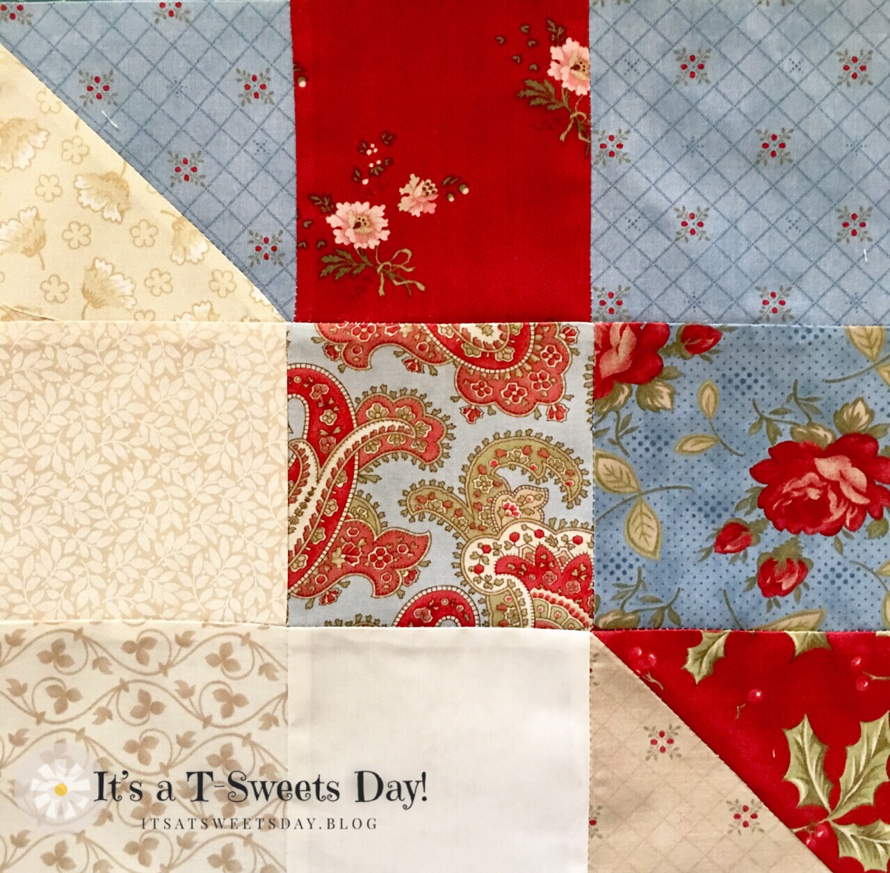 Scrap Happy Hurricane Blocks – It's a T-Sweets day!