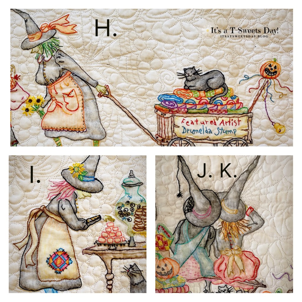 Witchy Blog Hop Salem Quilt Guild Reveal – It's a T-Sweets day!