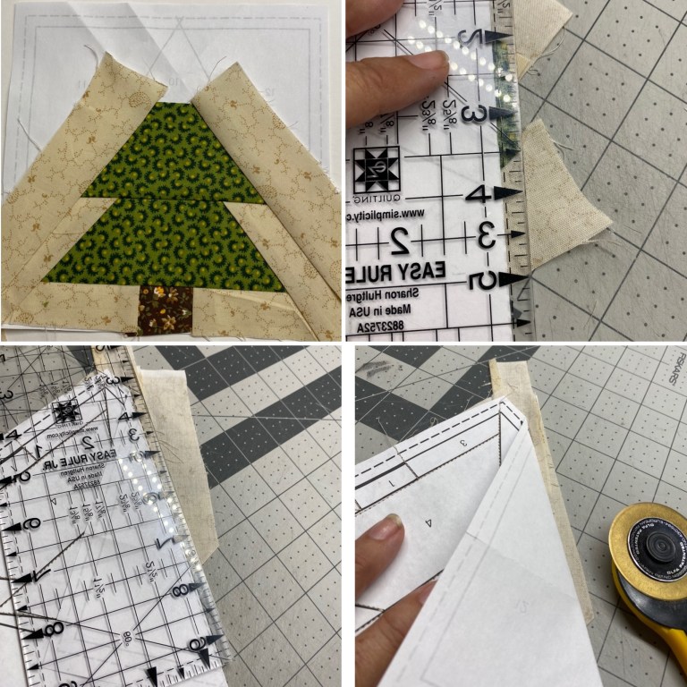 Paper Pieced Christmas Tree – It's a T-Sweets day!