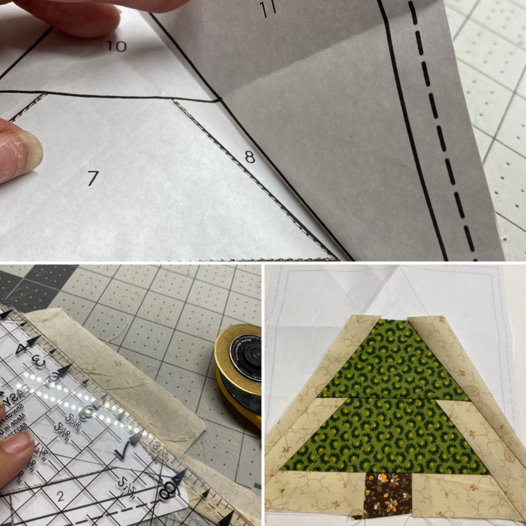 Paper Pieced Christmas Tree – It's a T-Sweets day!