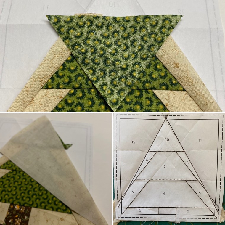 Paper Pieced Christmas Tree – It's a T-Sweets day!