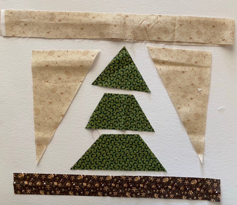 Paper Pieced Christmas Tree – It's a T-Sweets day!